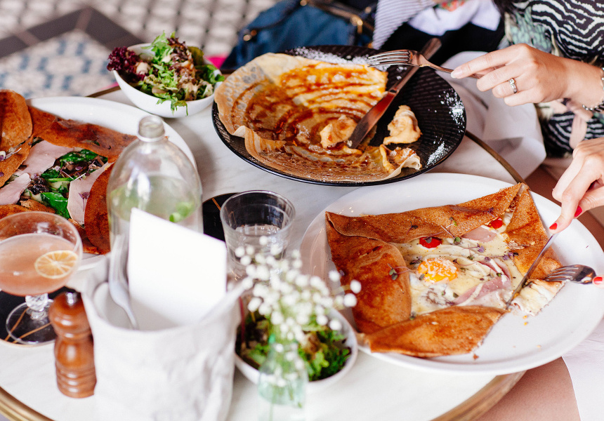 Crêpes and Cocktails at Avila