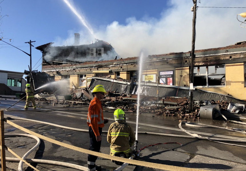 Fire at Sydenham’s General Gordon Hotel