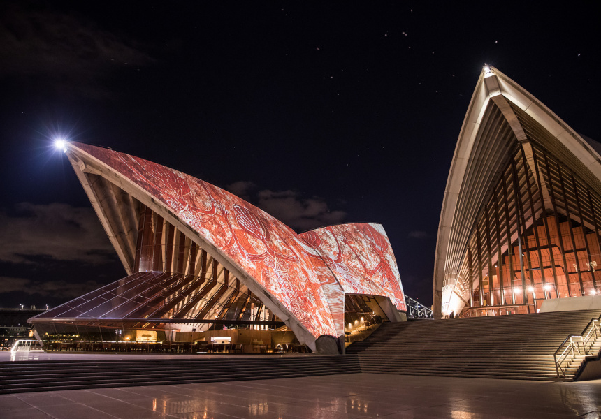 The Opera House Lights Up Tonight with a New, Ongoing Artwork