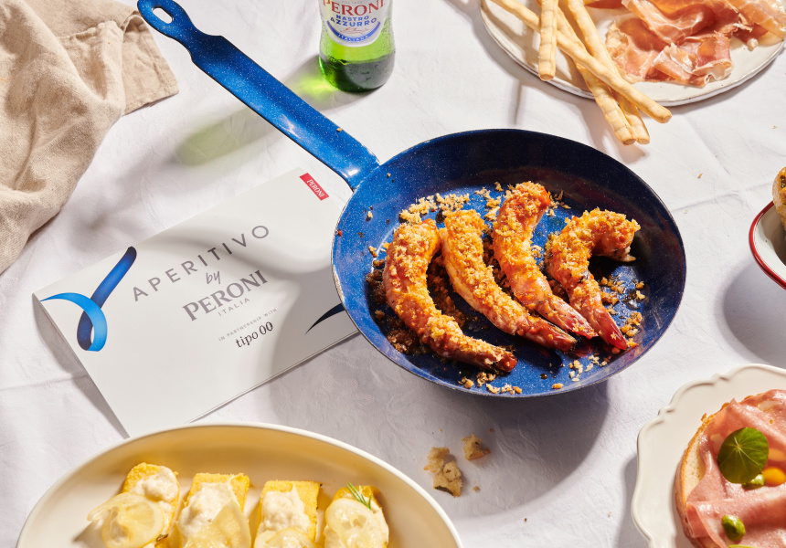 Win a Summer-Of-Tennis Themed Aperitivo Feast From Peroni and Tipo 00