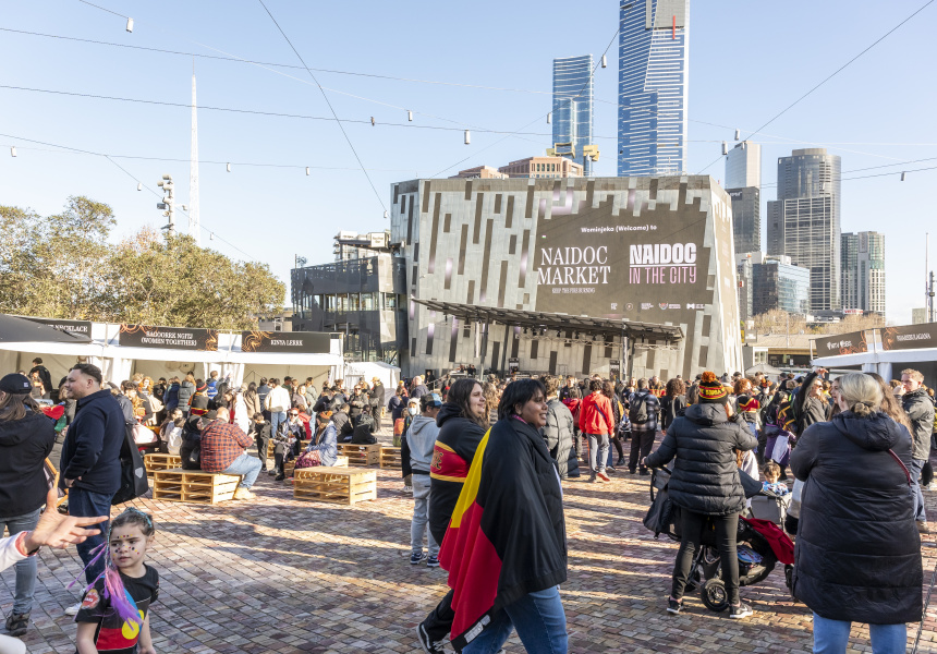 KHT Naidoc Market at Fed Square, Melbourne