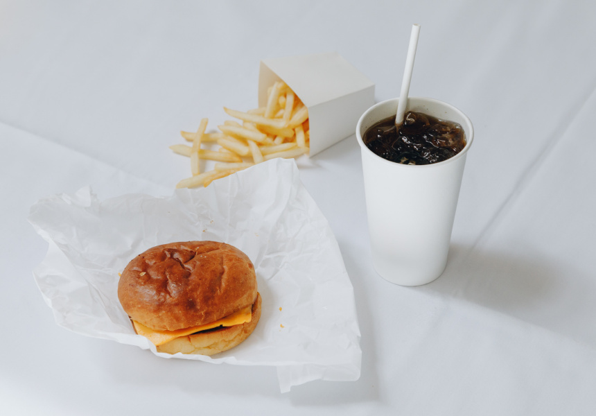 We Ate a Fake Fast Food Feast With Darren Sylvester at the NGV