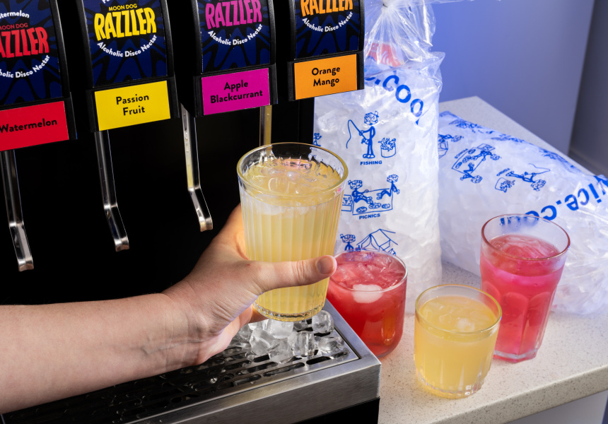 Win: A Moon Dog Razzler Post-Mix Machine