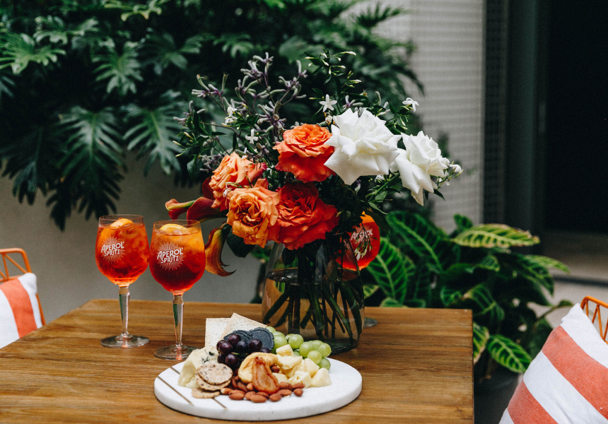 Win A Glamorous Pop-Up Spritz Experience at Home With Aperol Spritz