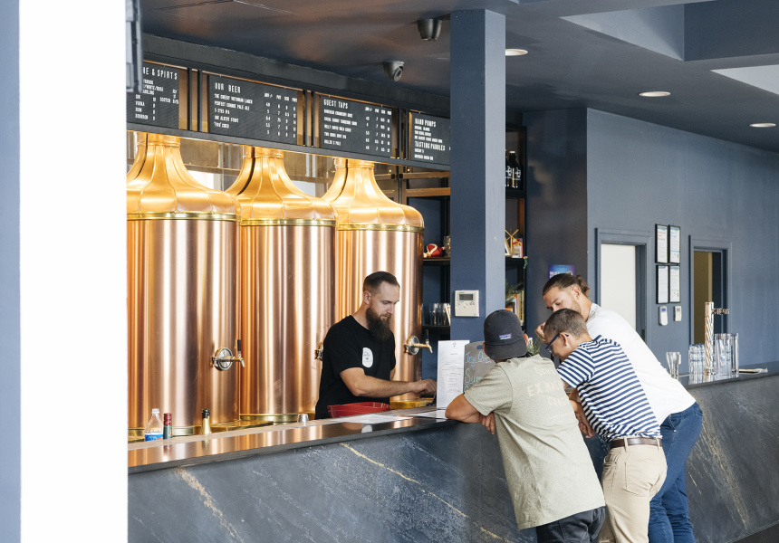 Now Open: Beer Matching, Pine-Lime Beer and a Beer Chandelier at The ...