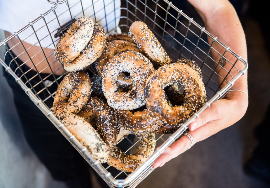 Smoking Gun Brings a Pocket-size Bagel Pop-Up to the Inner West