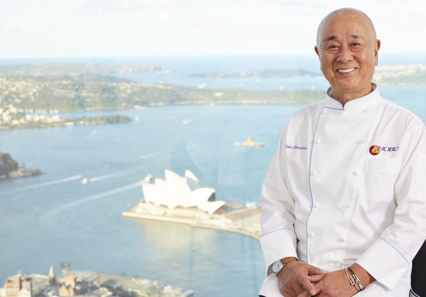 Five Minutes With Chef Nobu on Aussie Produce and Princess Di