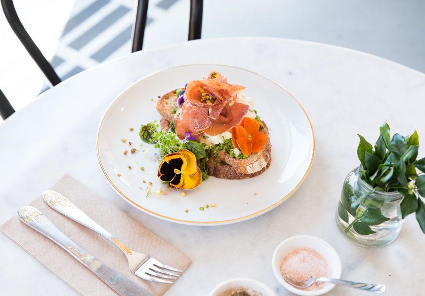 Recipe: The Grumpy Barista’s Real Pea Smash | Broadsheet