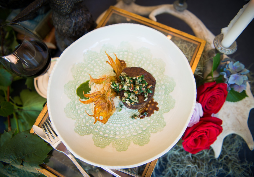 A Kitchen Garden Menu