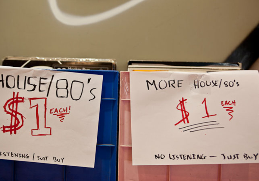 Crate Digging for Records