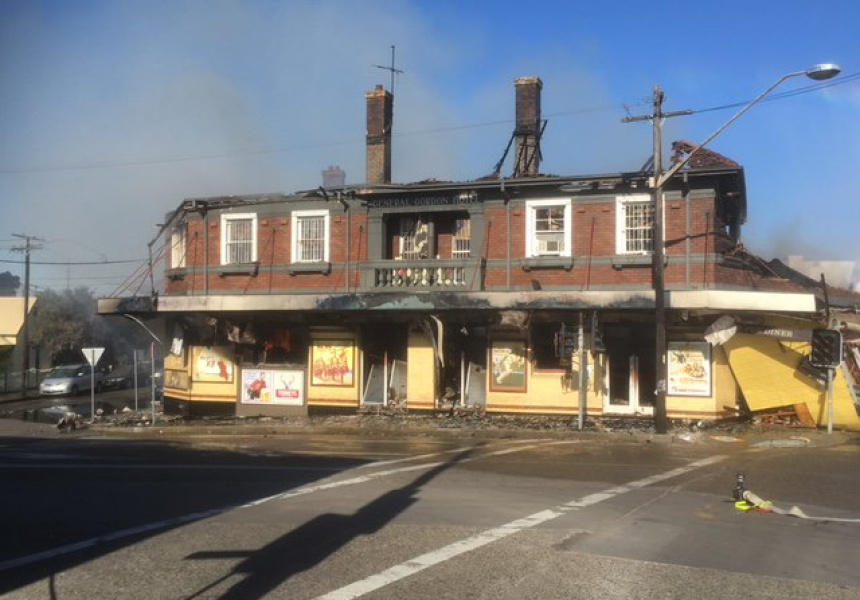 Fire at Sydenham’s General Gordon Hotel
