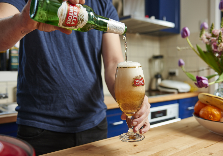 Stella Artois | How To Perfect Your Pour | Broadsheet | Broadsheet