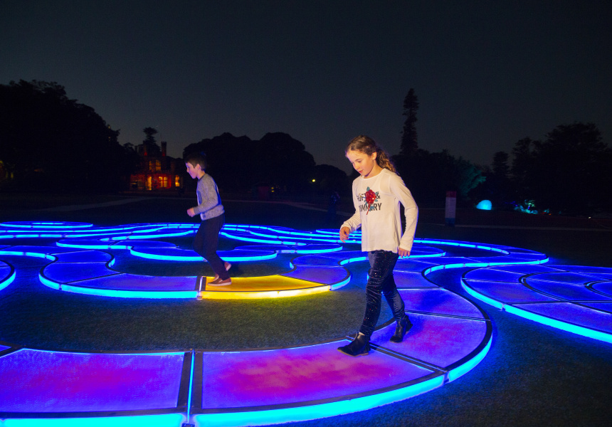Vivid Preview: The Royal Botanic Garden Sydney