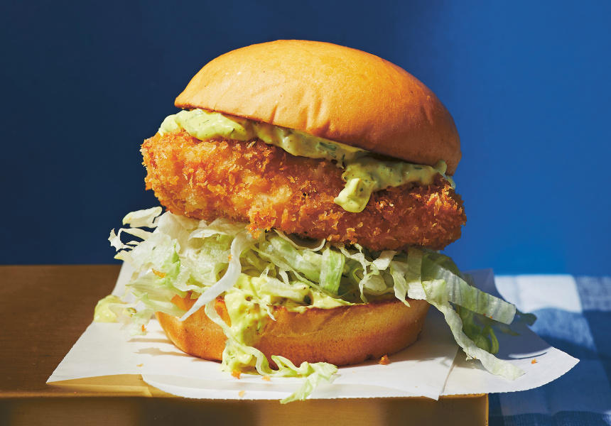 Macca’s Inspired Justin Narayan’s Fried Fish Sando Recipe