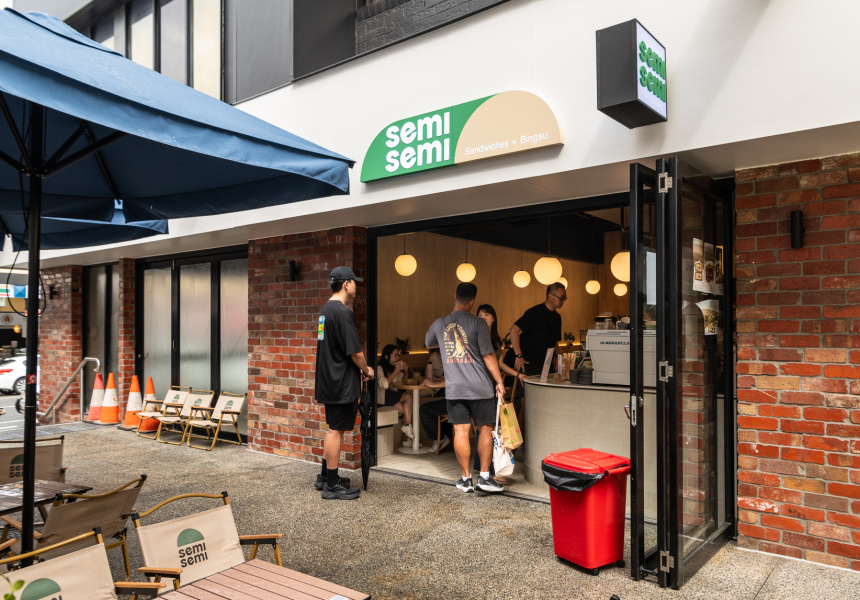 Semi Semi, a Bingsu and Sanga Shop, Opens in West End