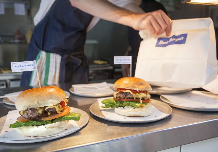 Ben’s Burgers Opens Inside Lefty’s Old Time Music Hall
