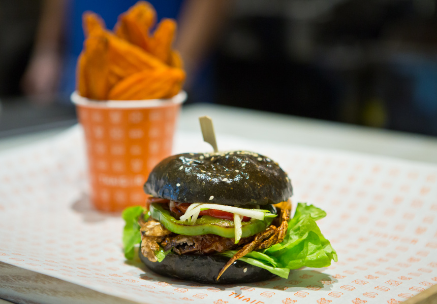 Thaiger | Black Charcoal Burgers | Thai | Melbourne Lunch CBD | Broadsheet