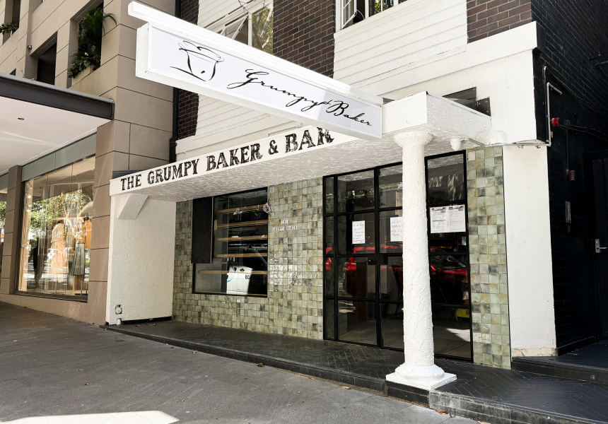 Coming Soon: The Grumpy Baker & Bar To Open in Potts Point