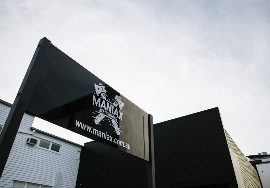 Maniax Axe Throwing Opens In Newstead