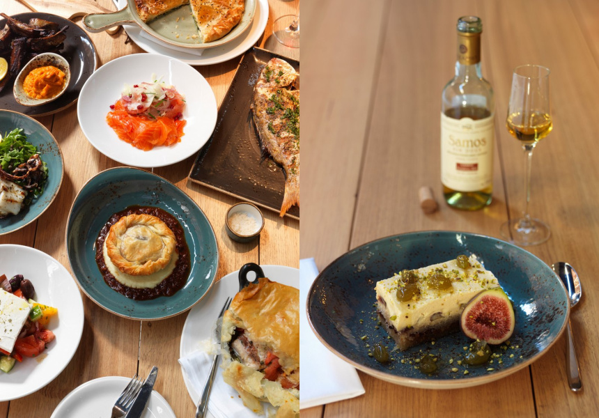 A Greek Feast at Alpha Restaurant