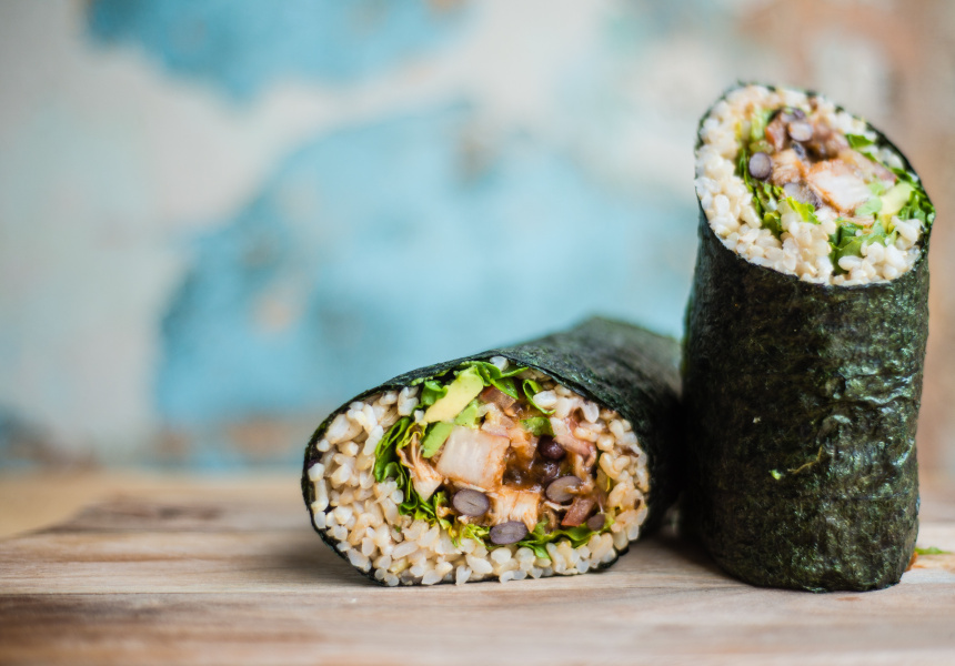 The Secret Menu: A Sushi Burrito from Superfood Sushi