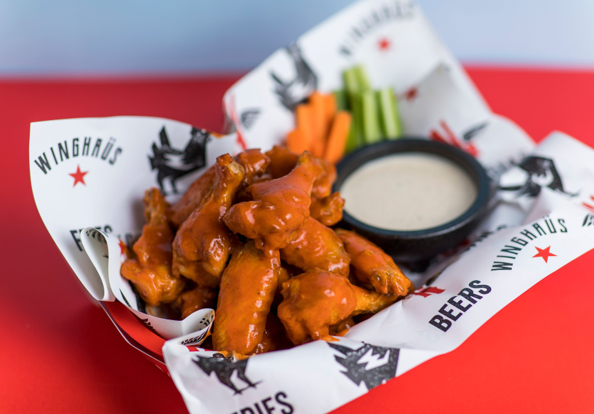 New CBD Sports Bar Winghaus Is Doing 10-Cent Wings