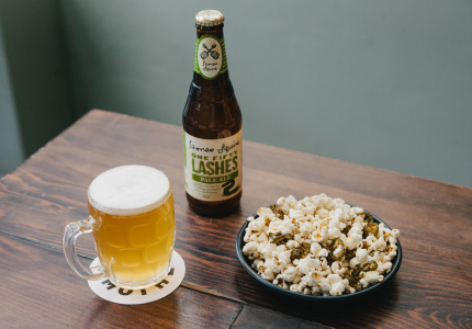How to Make the Ultimate Beer Snack: Jalapeño Butter Popcorn
