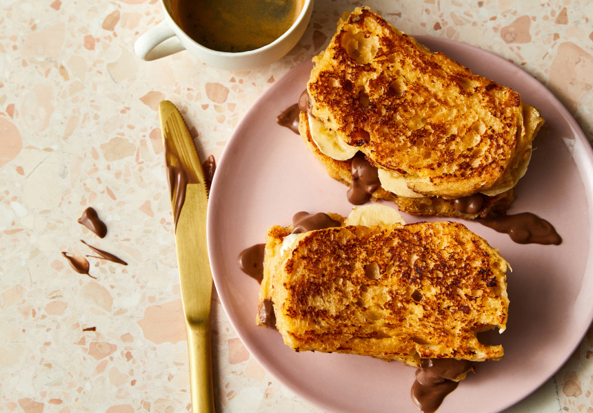 Kirsten Tibballs’s Oozy Chocolate Sourdough Toastie Recipe