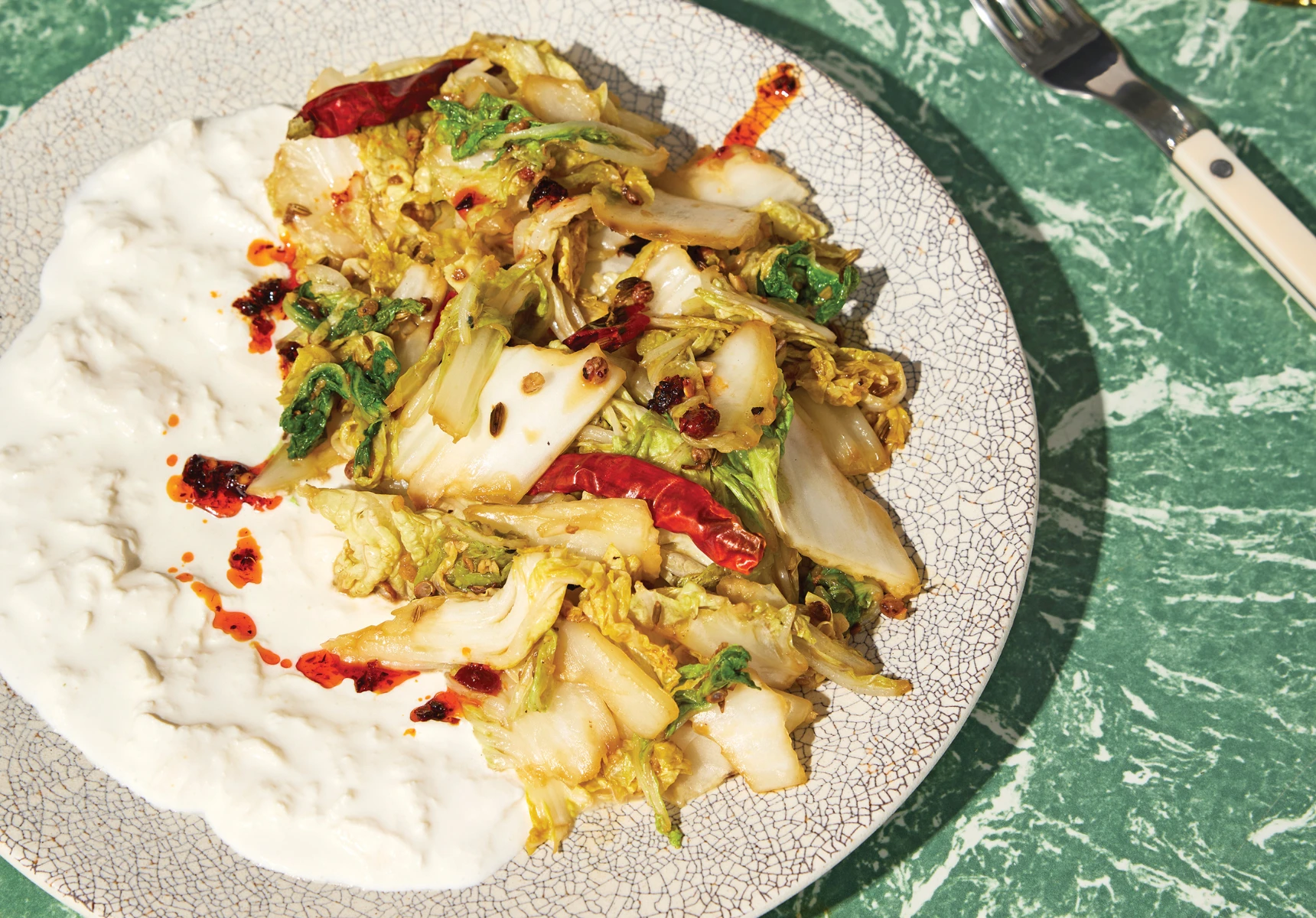 Recipe: Stephanie Feher’s Torn Cabbage With Stracciatella Is a Lucky ...