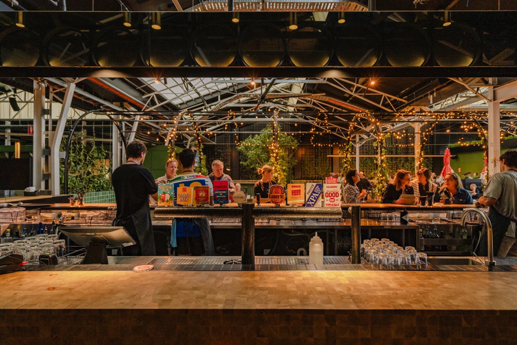 Huzzah Beer Garden Opens in the Old Glen Iris Deeds Brewing | Broadsheet