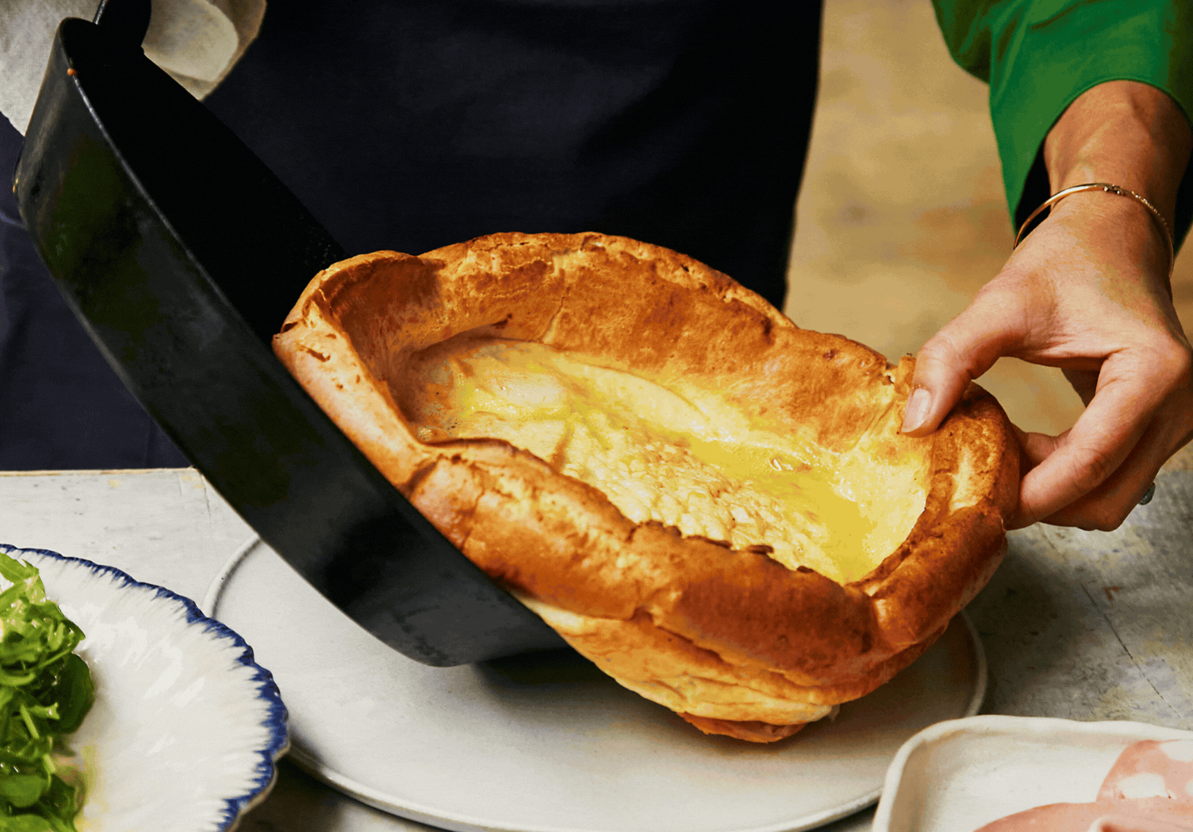 Recipe: Helen Goh’s Dutch Baby Pancakes With Mortadella and Rocket ...