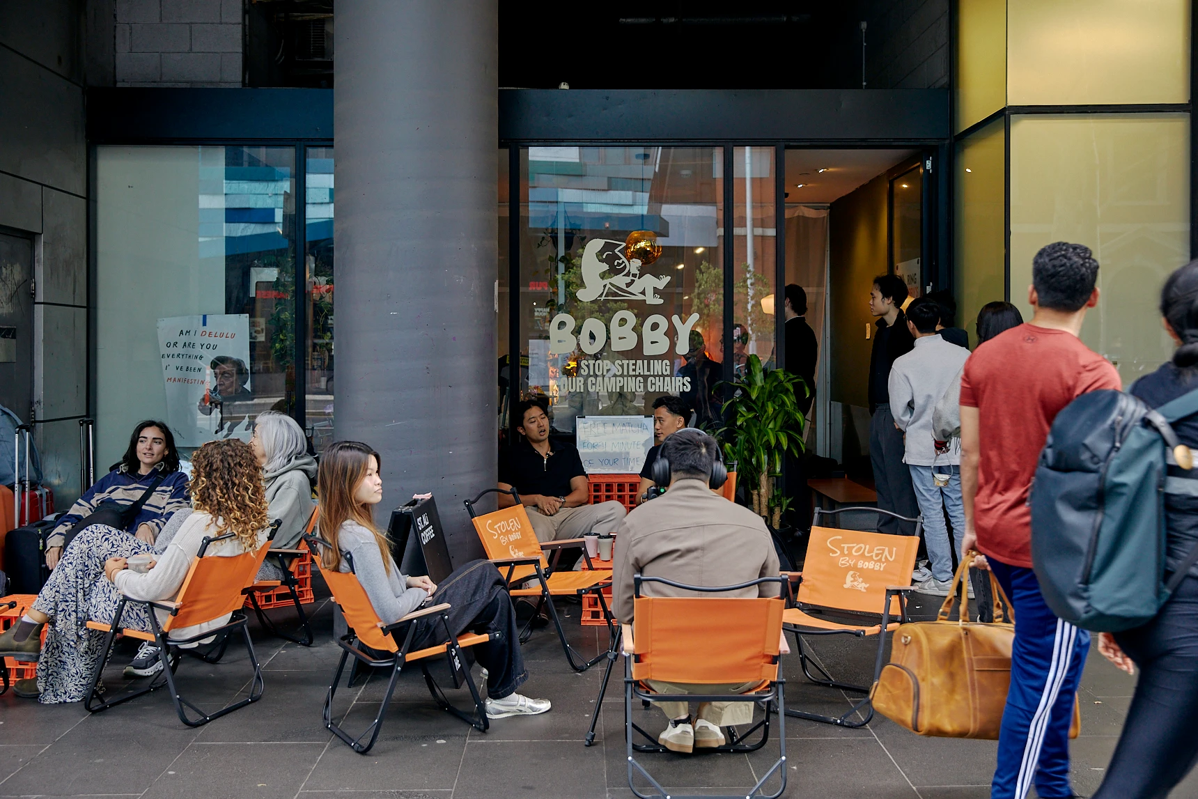 Bobby Stop Stealing Our Camping Chairs: a Strange, Fun Cafe | Broadsheet