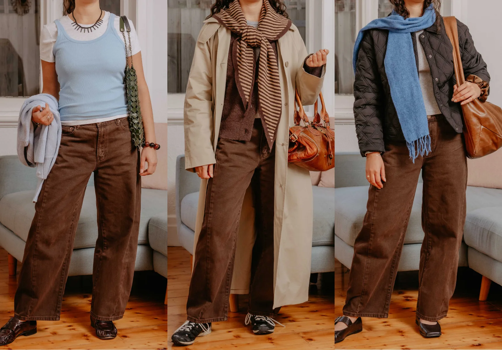 Seven Ways To Style Barrel Leg Denim Jeans by Flo & Frankie | Broadsheet