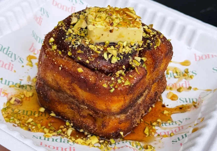 Dine Out: Cinnamon Scroll French Toast at Sundays Bondi | Broadsheet