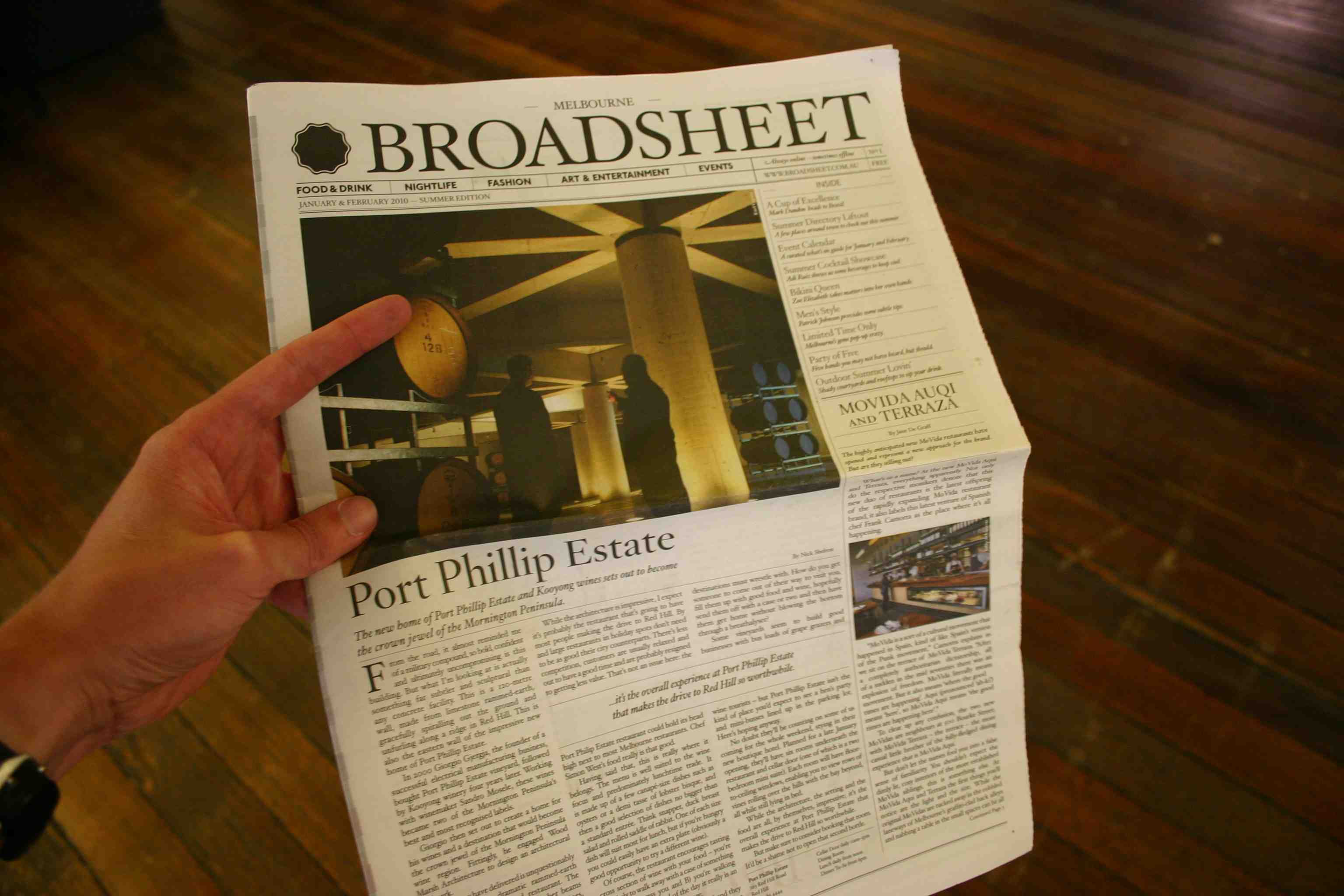 The Broadsheet Broadsheet