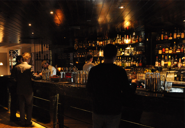 Cocktails on the Galley