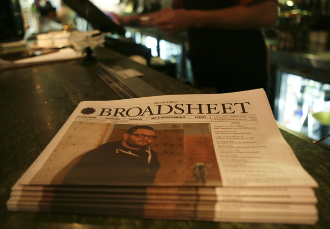 Broadsheet's Spring Print Issue