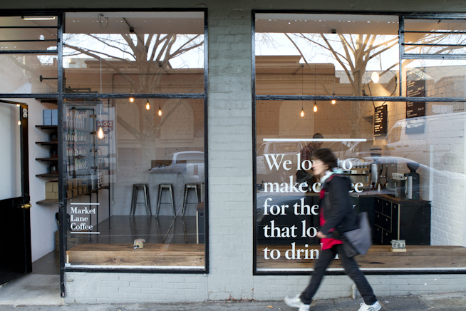 Market Lane Coffee at Queen Vic Market