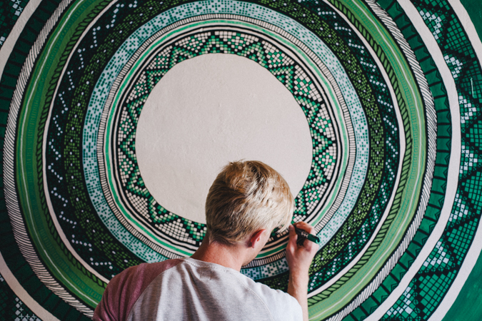 Grogan Paints Mr Wilkinson Green