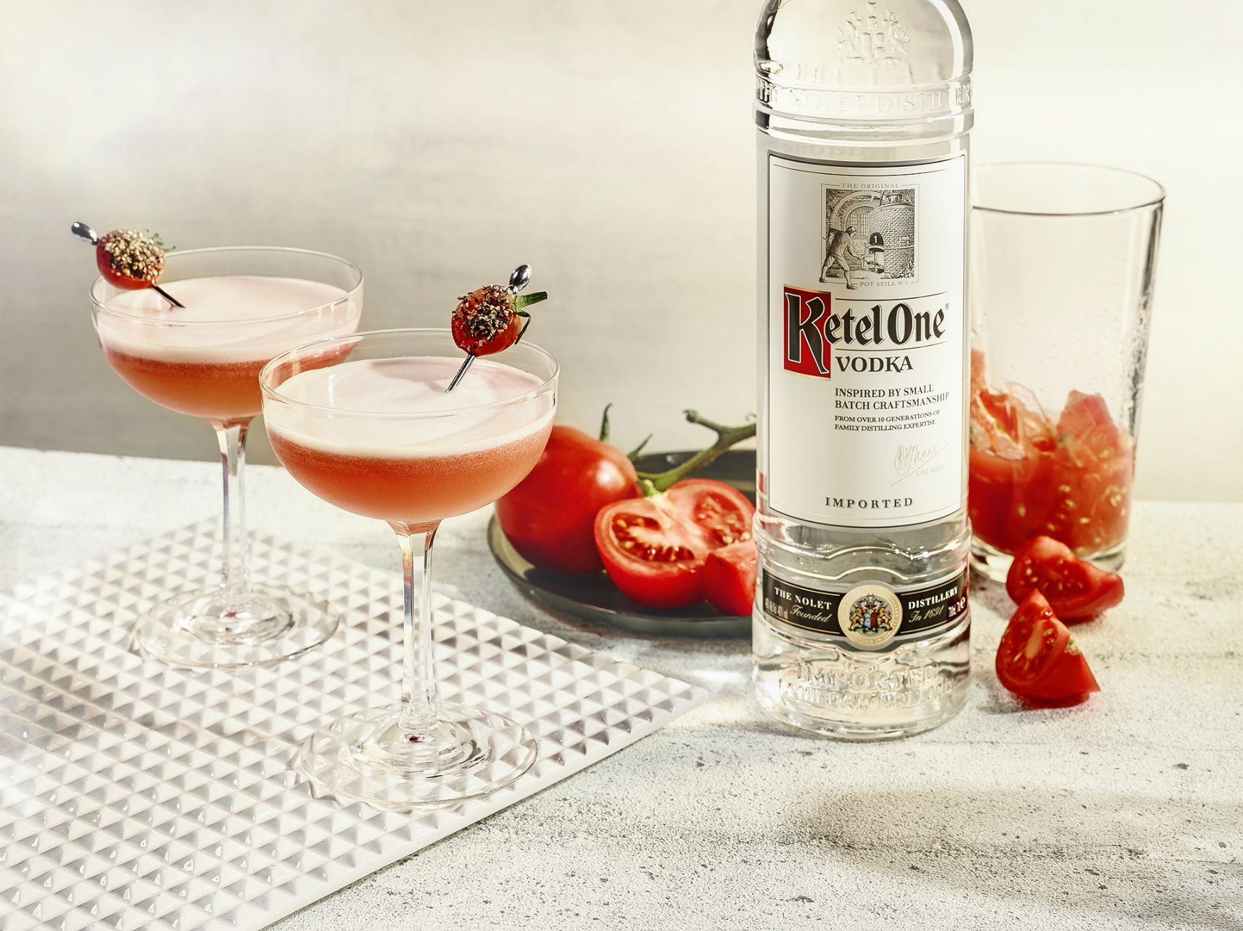 The Tomatini: A Very Different Tomato Vodka Cocktail