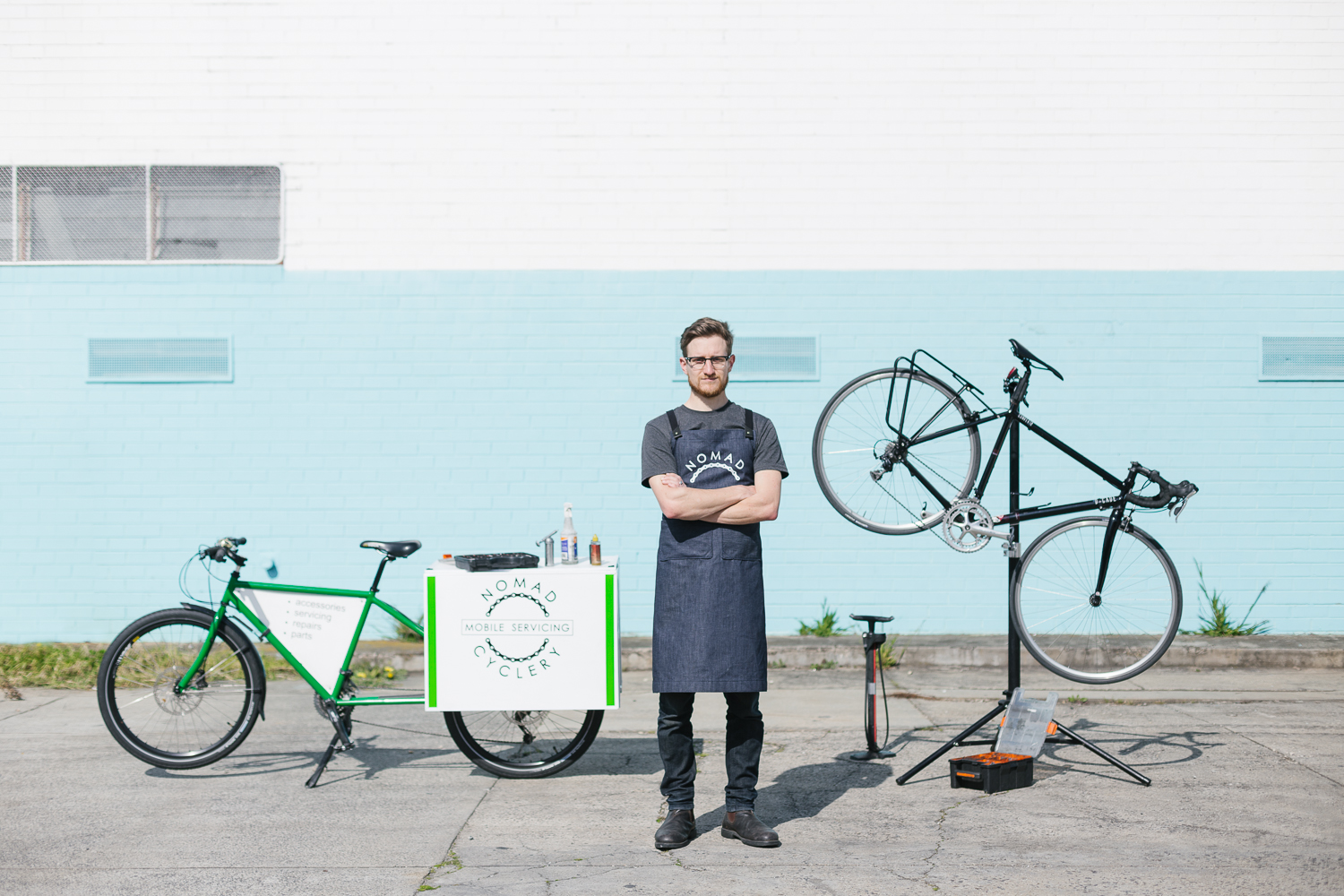 A Nomadic Bike Service