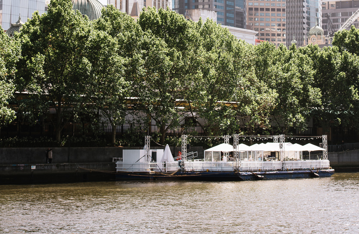 Melbourne's New Floating Pop-Up Bar