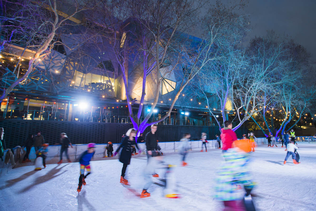 An Open-Air Ice-Skating Rink Is Coming to Federation Square