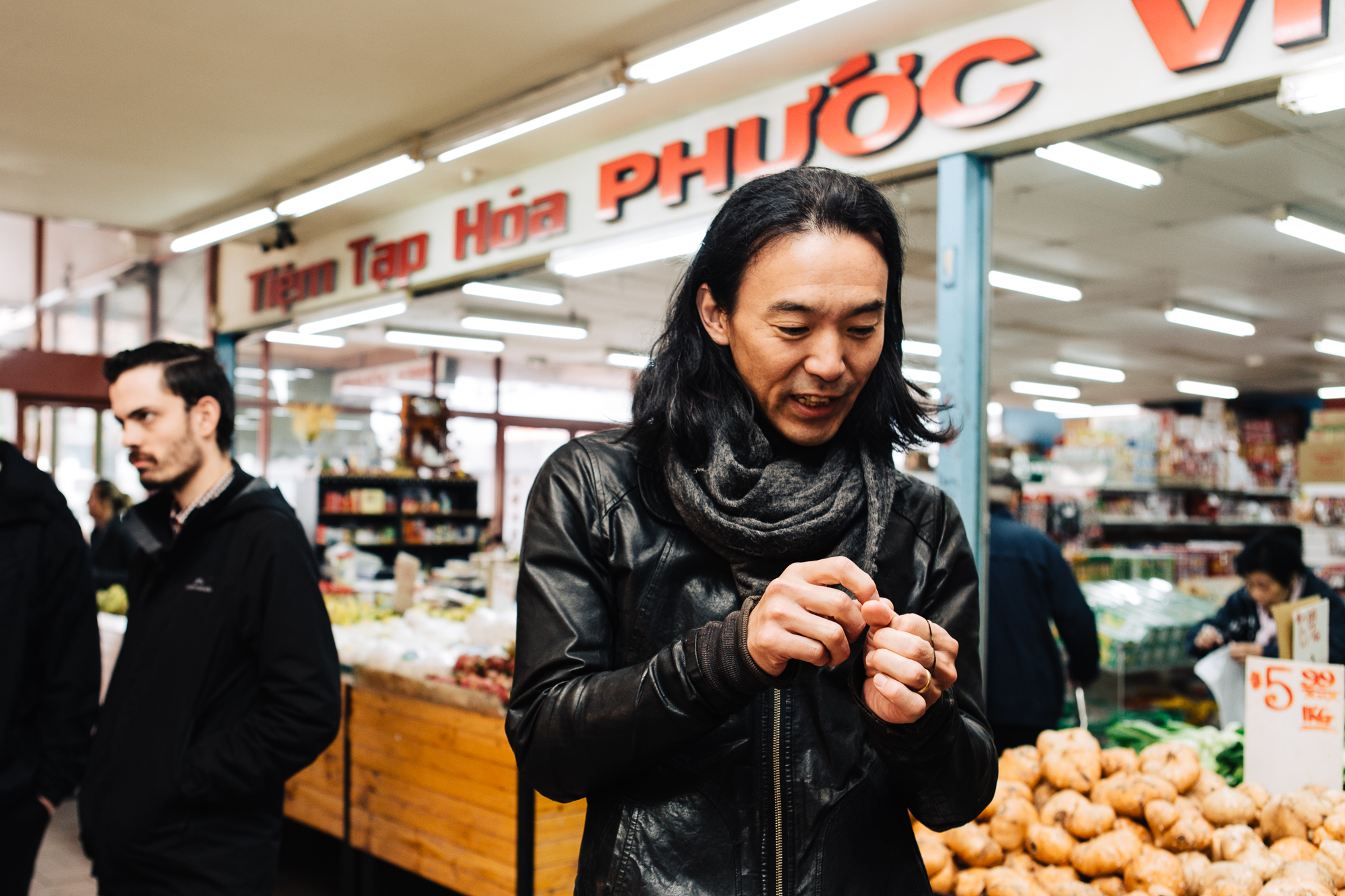 Following Junya Yamasaki Around Footscray Market