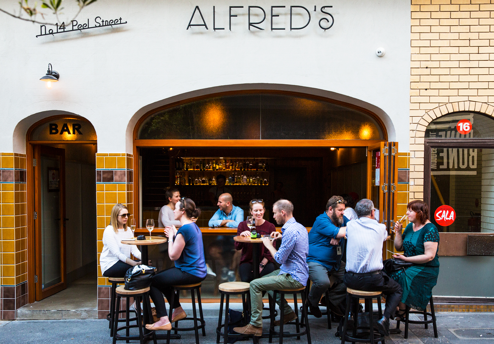 Alfred’s Bar Opens on Peel Street