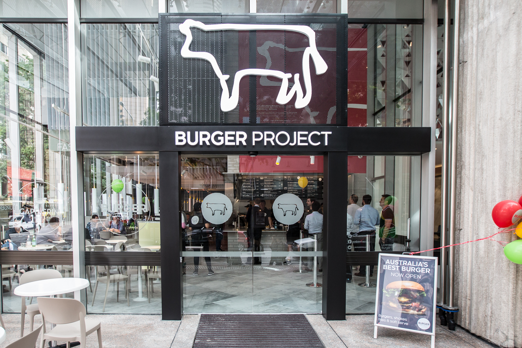 Burger Project Opens in Brisbane City