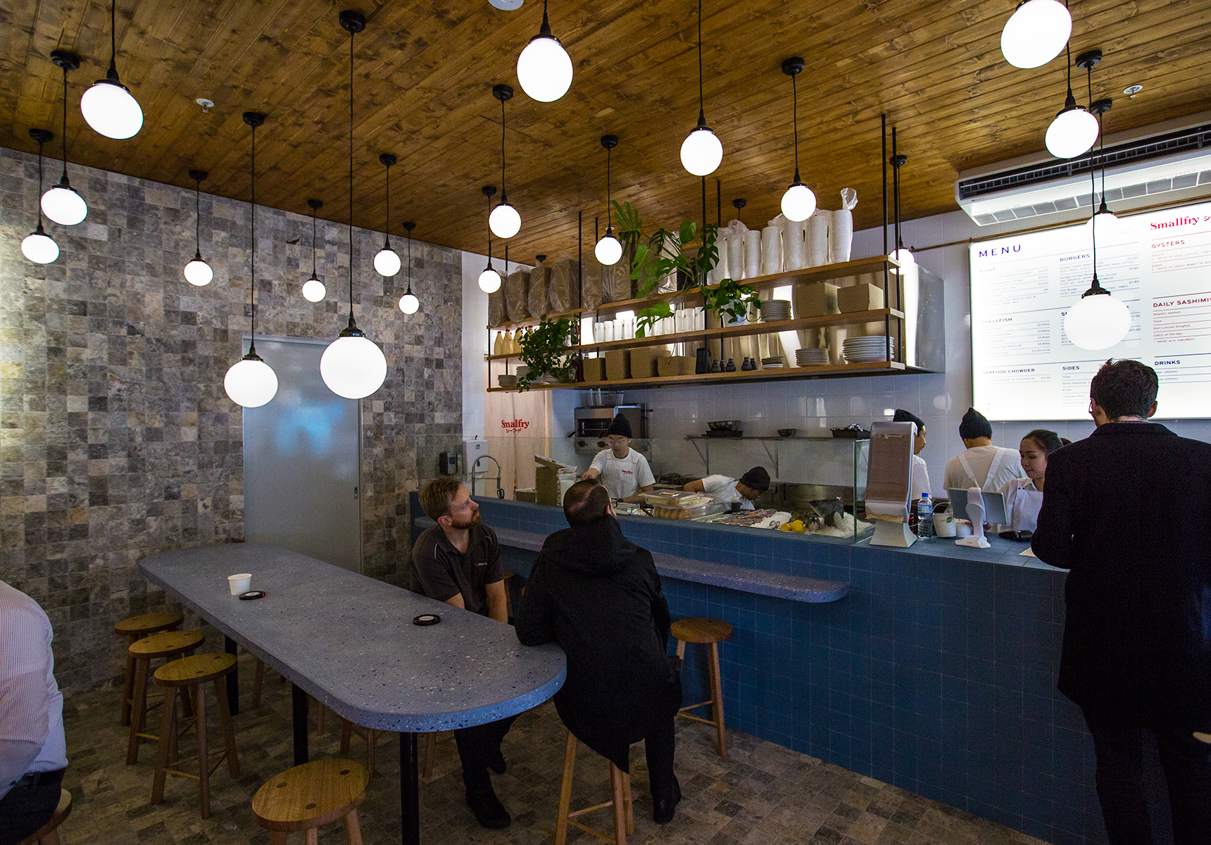 Smallfry Seafood Opens on Waymouth Street