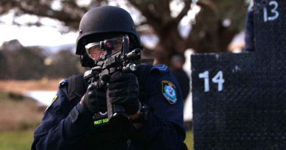 47 Riot Squad Officers, Armed with Military Rifles, to Man the CBD