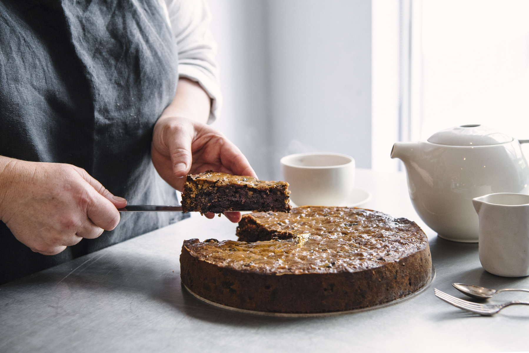 Recipe: Flour and Stone’s Chocolate Christmas Cake