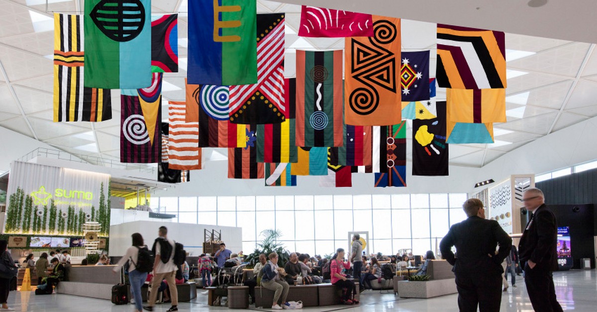 Archie Moore Artwork to be Installed at Sydney Airport